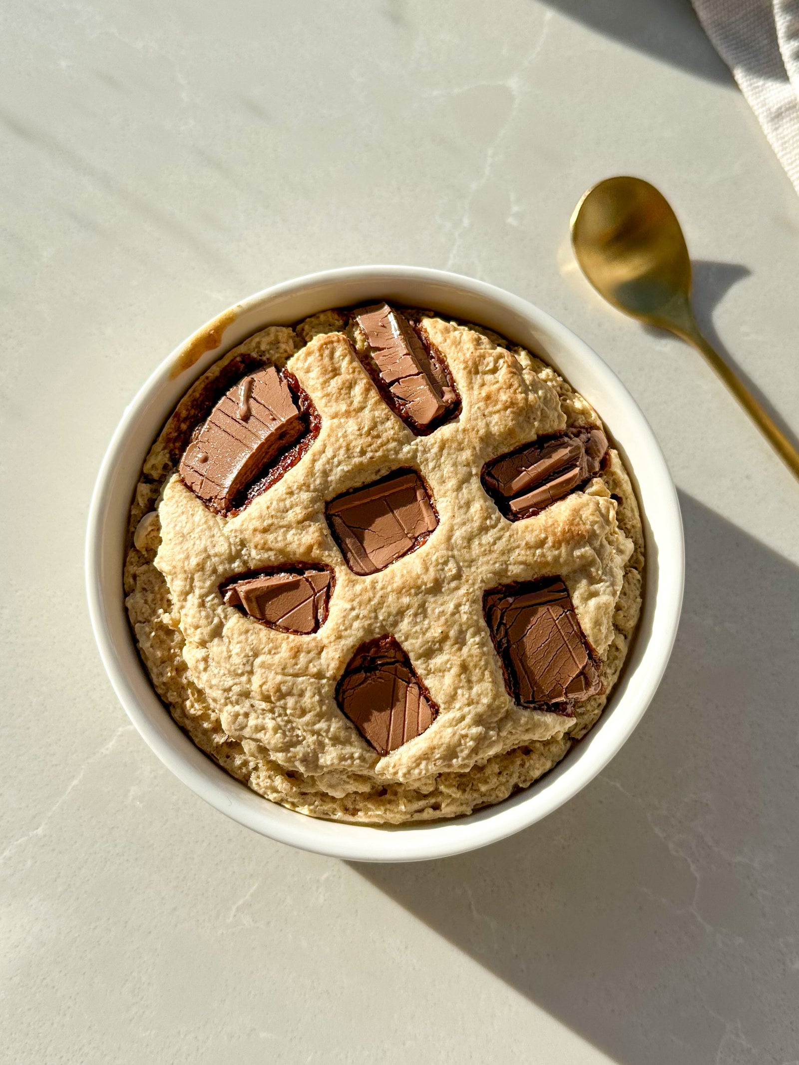 Cookie Dough Baked Oats – Macro Mike