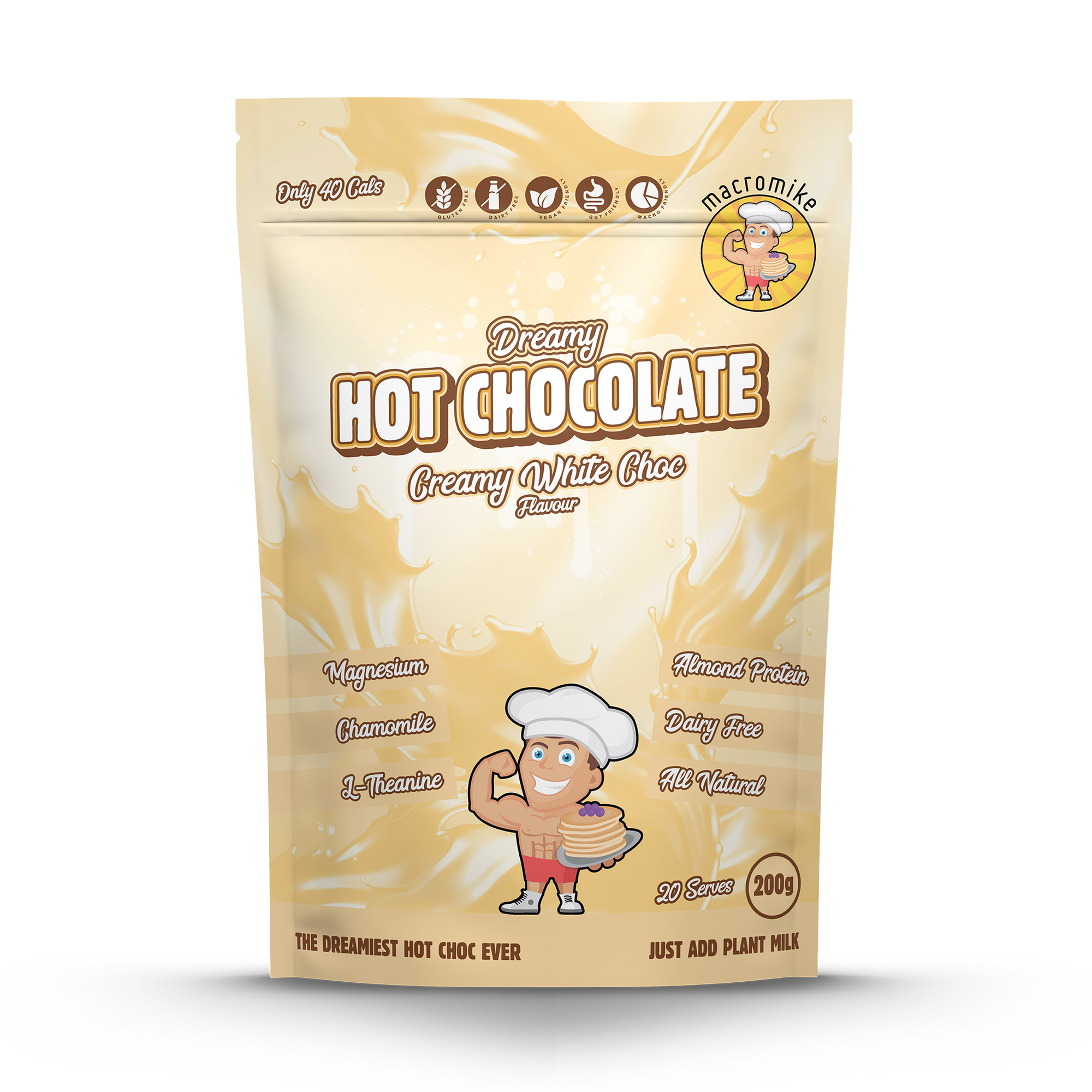 Creamy White Choc Dreamy Hot Chocolate (200g Bag)