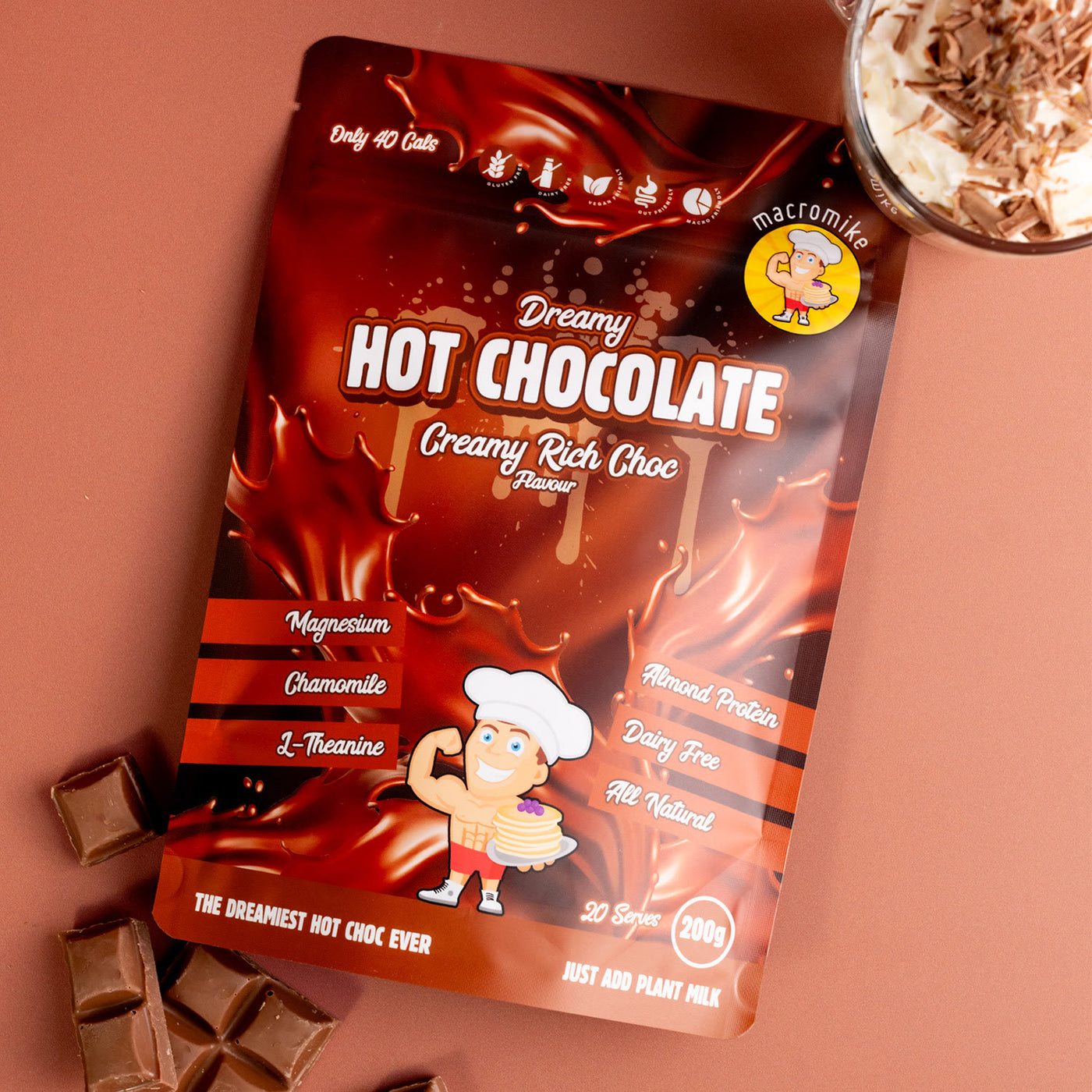 Creamy Rich Choc Dreamy Hot Chocolate (200g Bag)