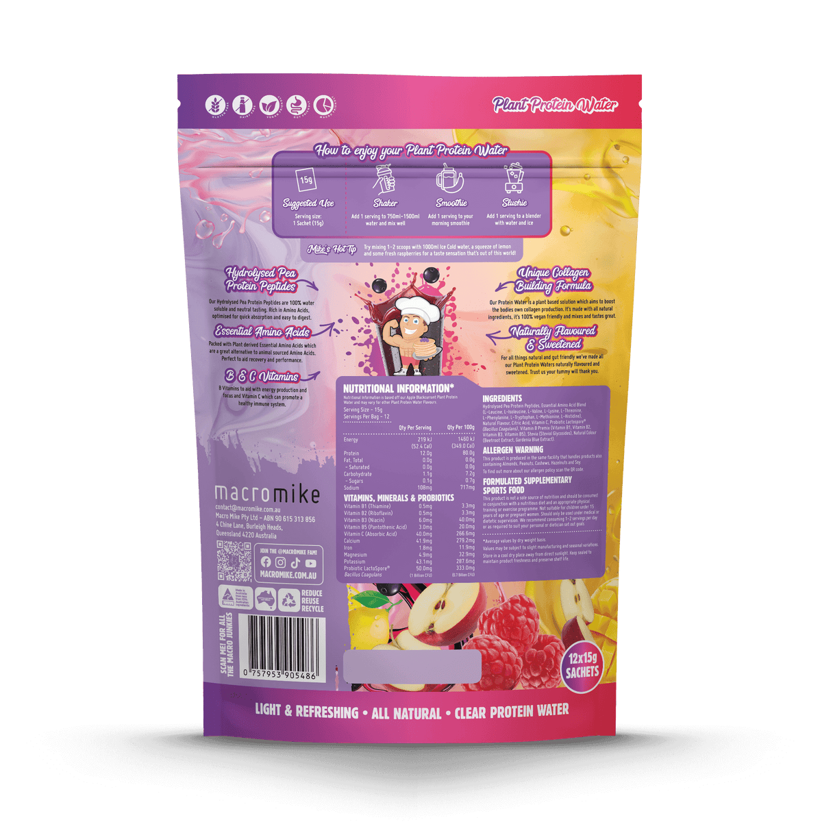 The Protein Sample Pack - Taste 8 Classic Flavours | Macro Mike