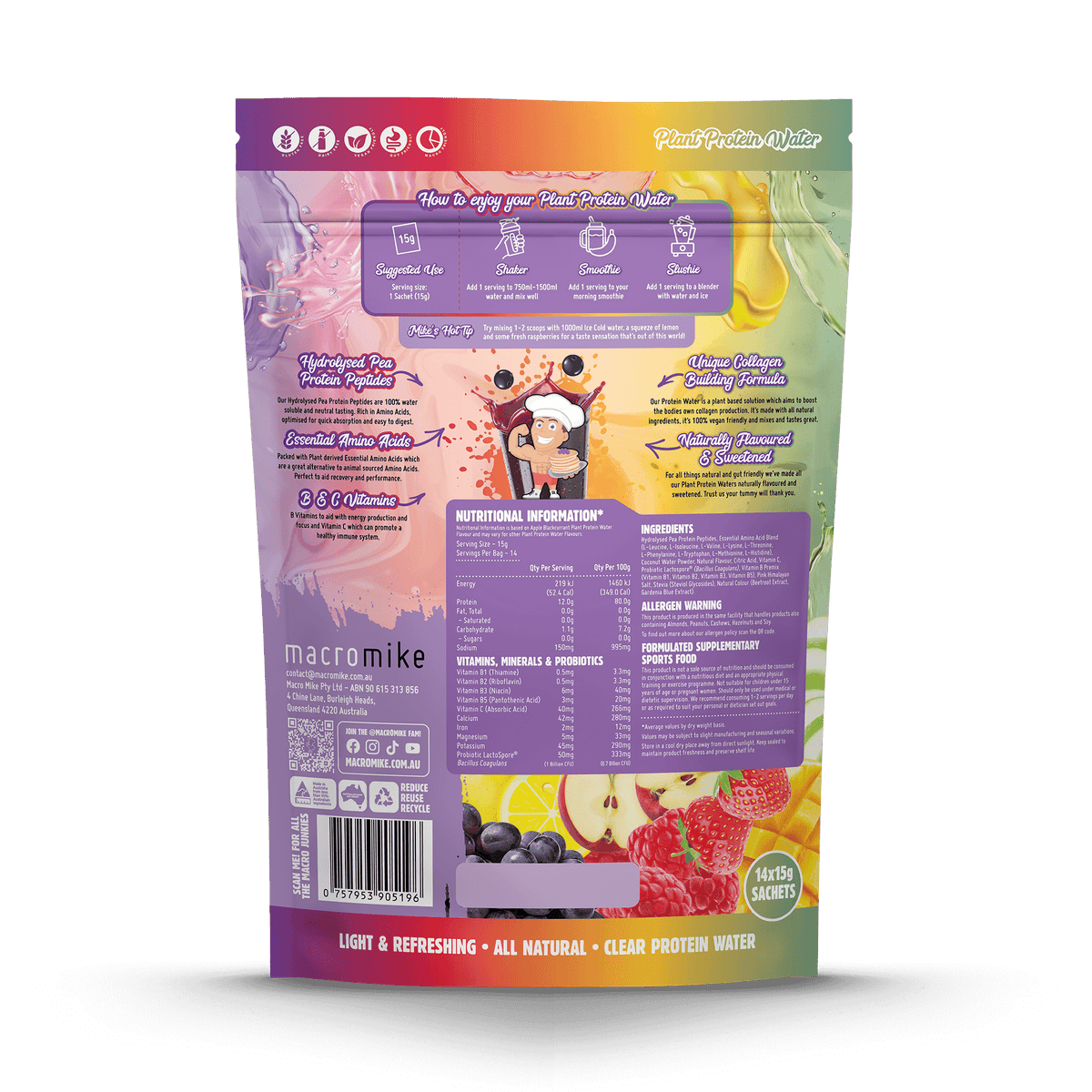 The Protein Sample Pack - Taste 8 Classic Flavours | Macro Mike