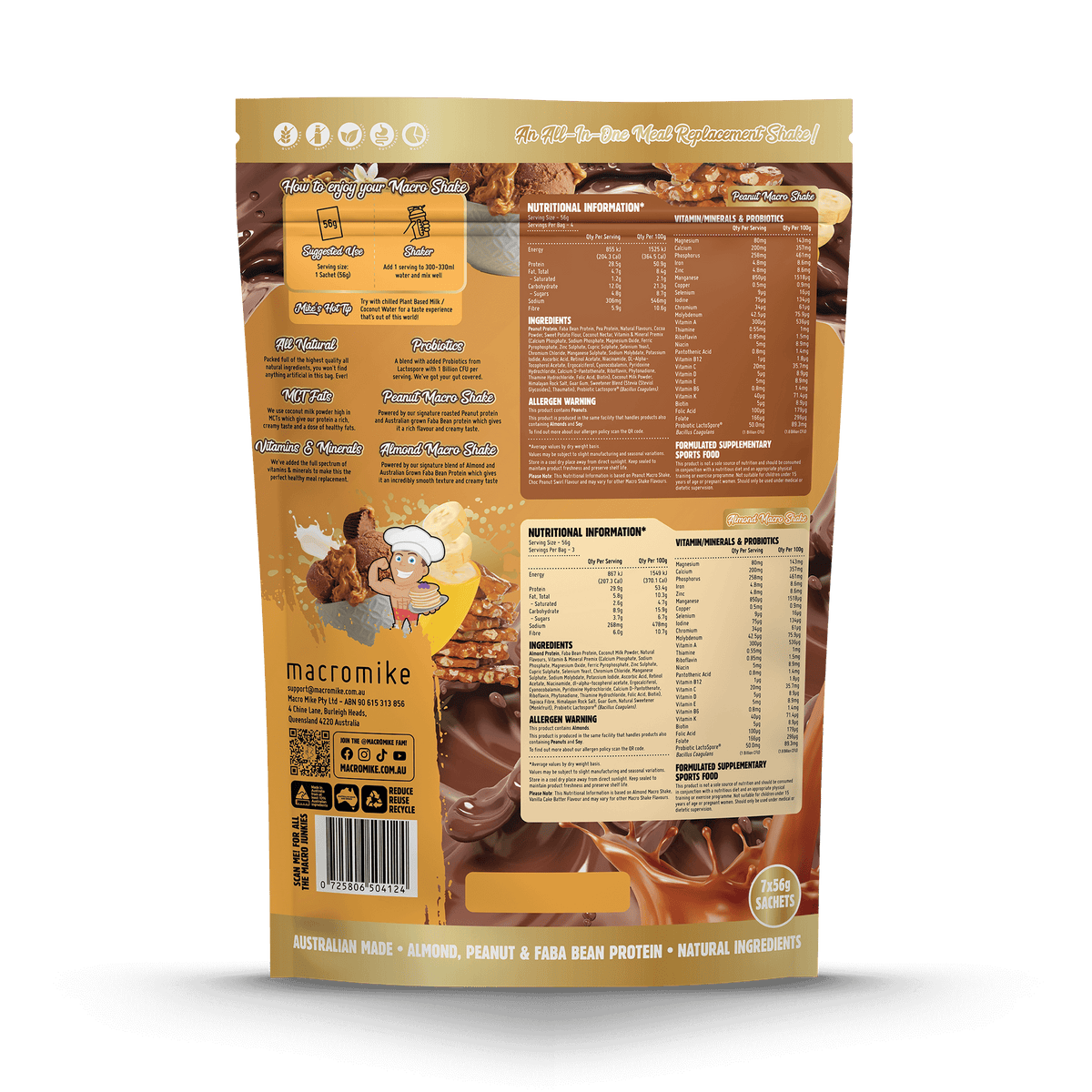 The Protein Sample Pack - Taste 8 Classic Flavours | Macro Mike