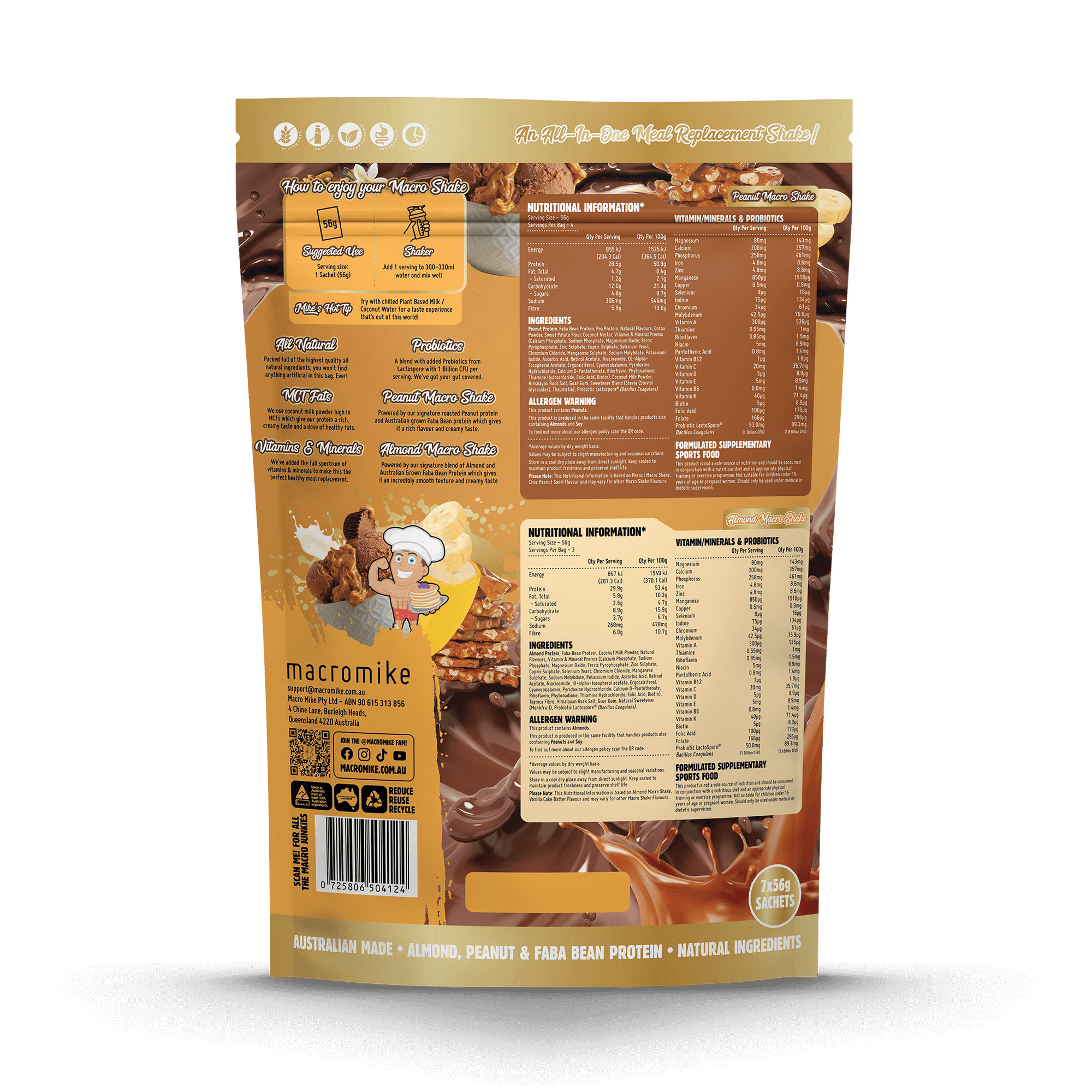 The Protein Sample Pack - Taste 8 Classic Flavours | Macro Mike