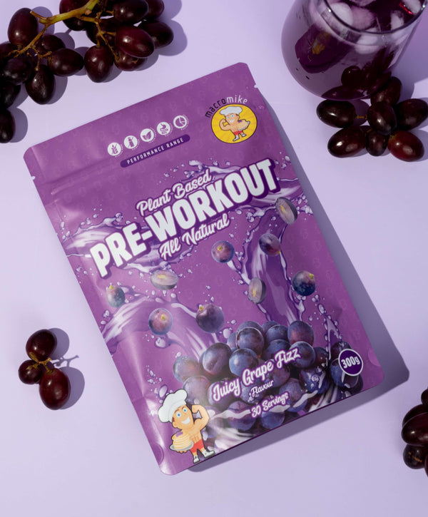 Juicy Grape Fizz Pre-Workout (300g Bag)