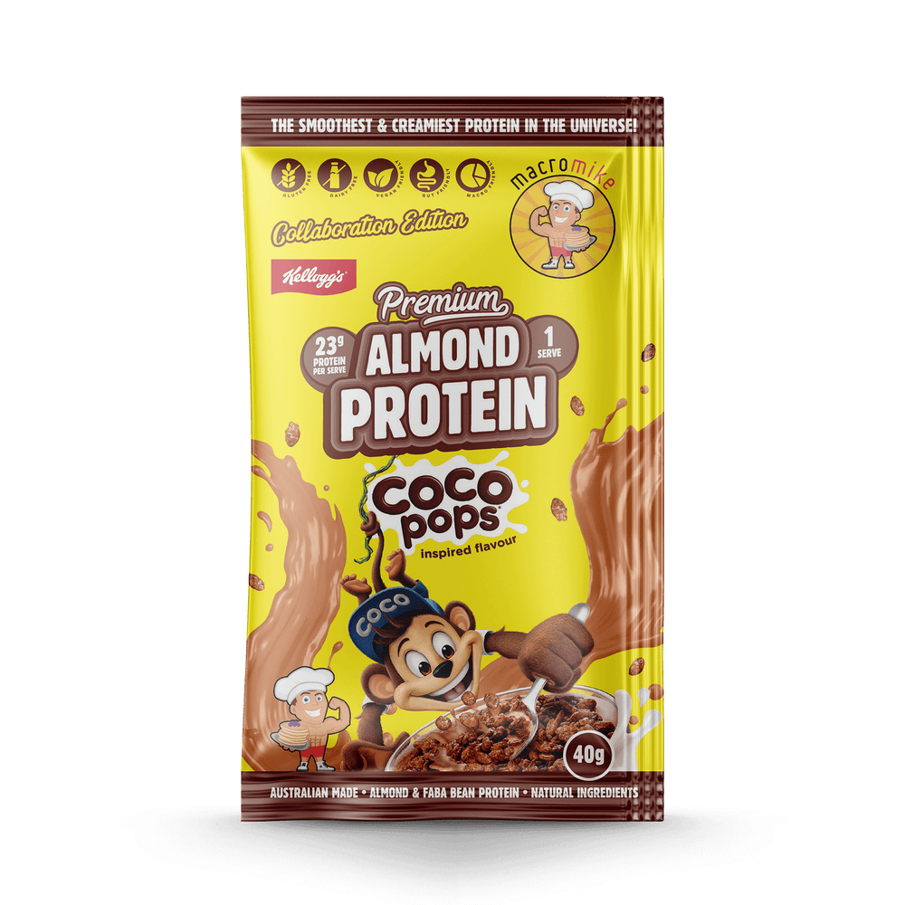 Macro Mike x Kellogg's Coco Pops Premium Almond Protein (40g Sachet)