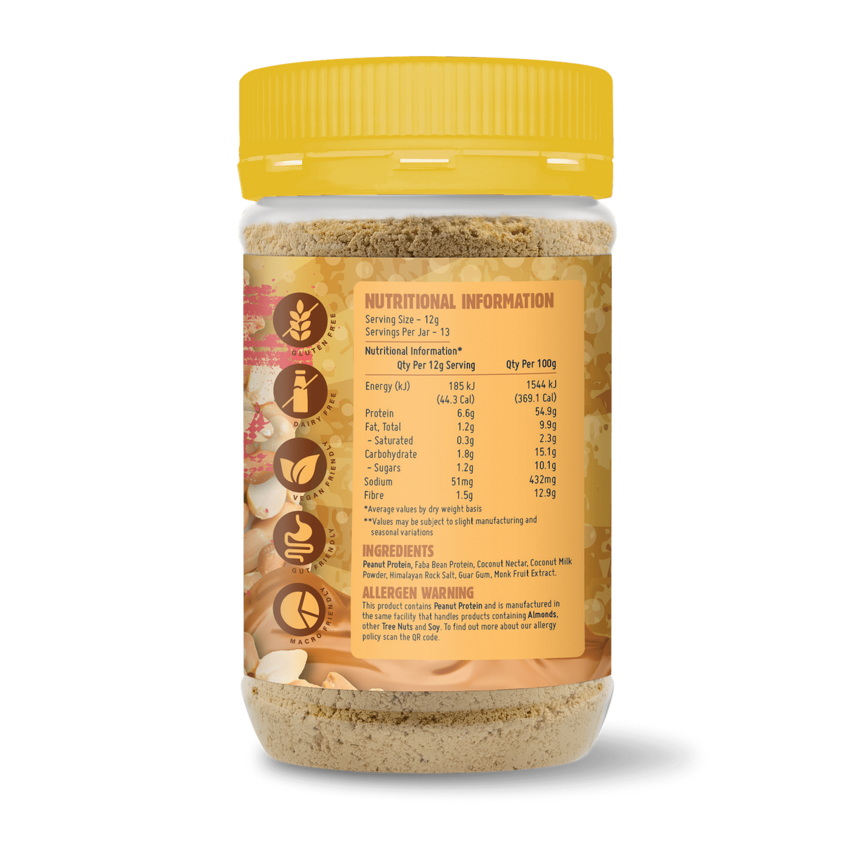 85% Less Fat Sweet Original Powdered Peanut Butter | Macro Mike